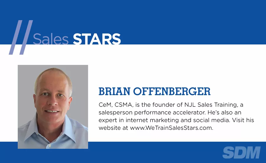 6 Common Sales Misconceptions | 2019-07-01 | SDM Magazine