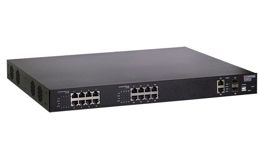 Vigitron PoE Switch Has Built-In Intelligence | 2019-05-20 | SDM Magazine
