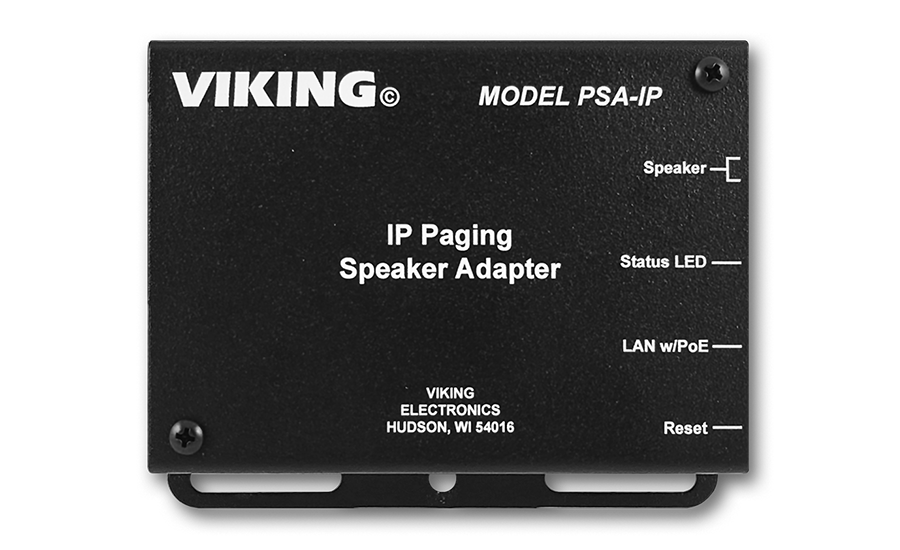 Viking Adapter Converts Analog Speakers to IP | 2021-06-28 | SDM Magazine